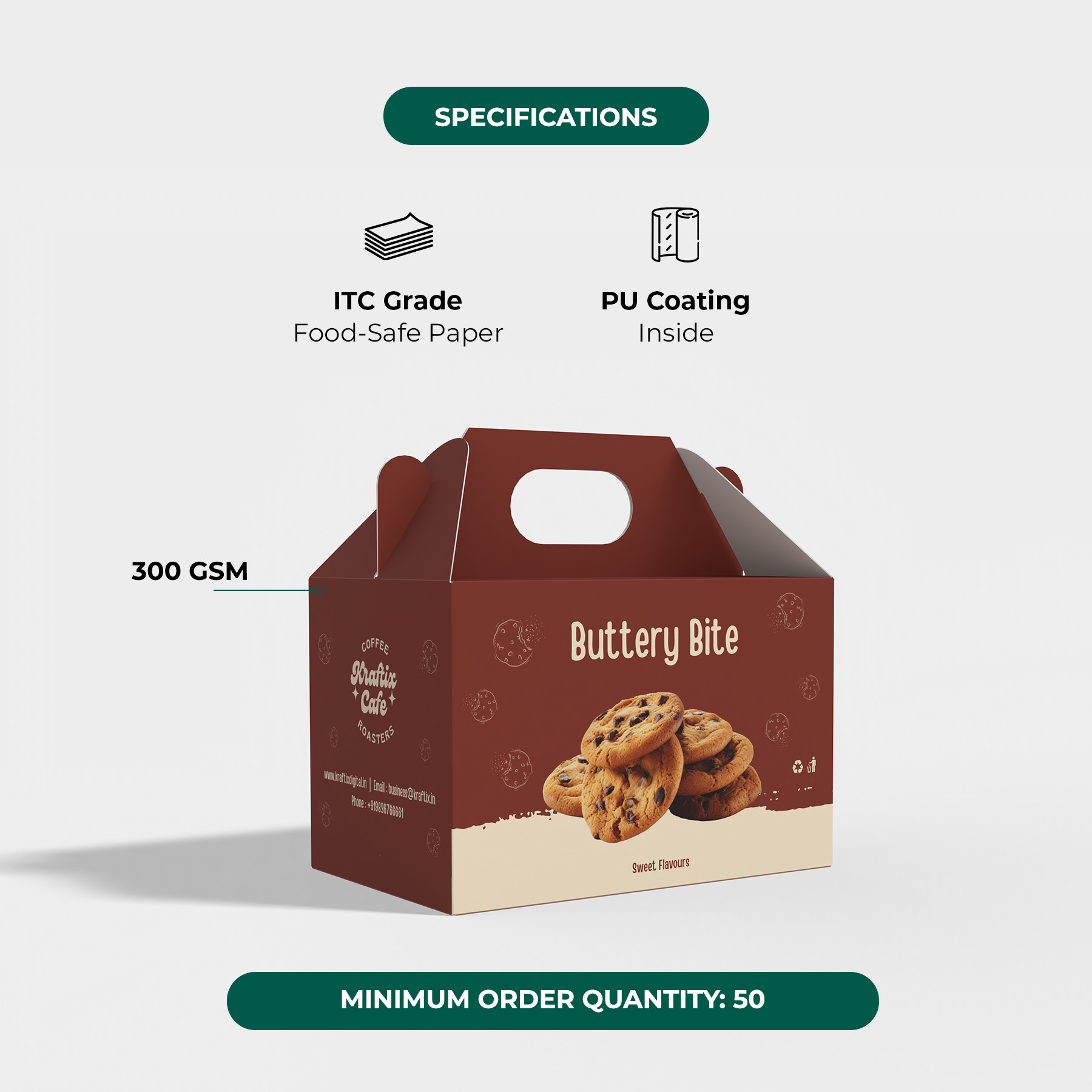 Custom Handle Boxes | High-Quality Portable Packaging